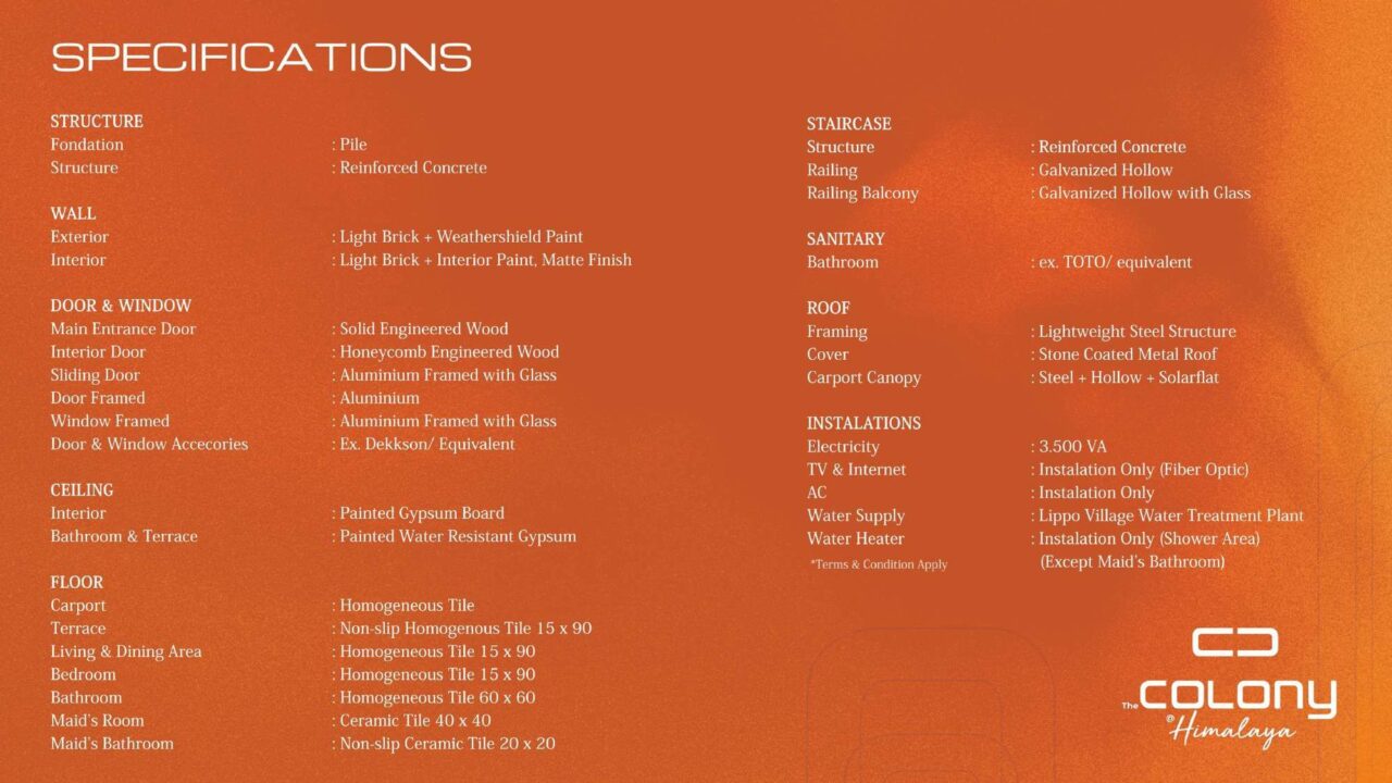 Colony Himalaya | Info Harga dan Promo Project by Lippo Homes